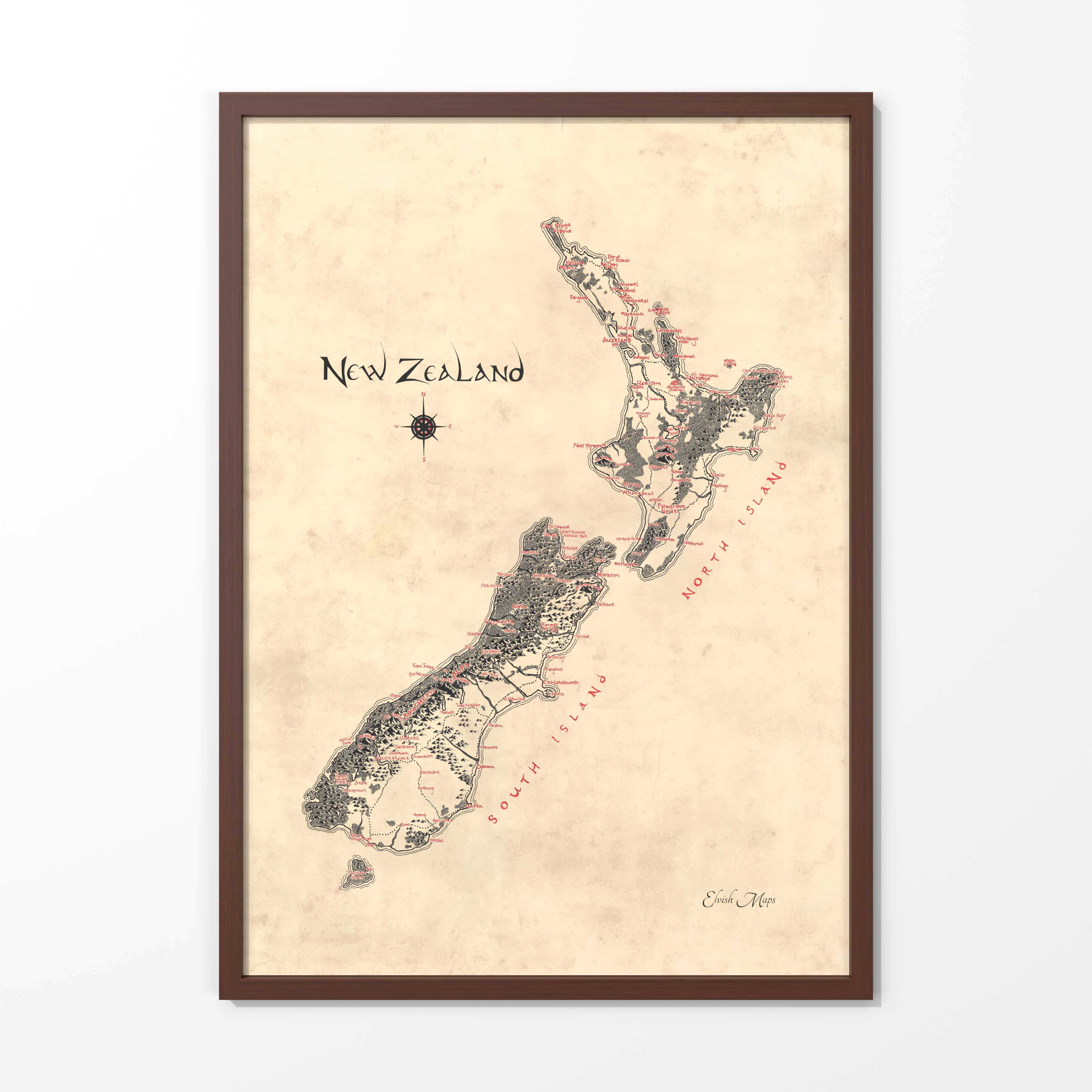 LOTR Middle Earth Maps | Elvish Maps